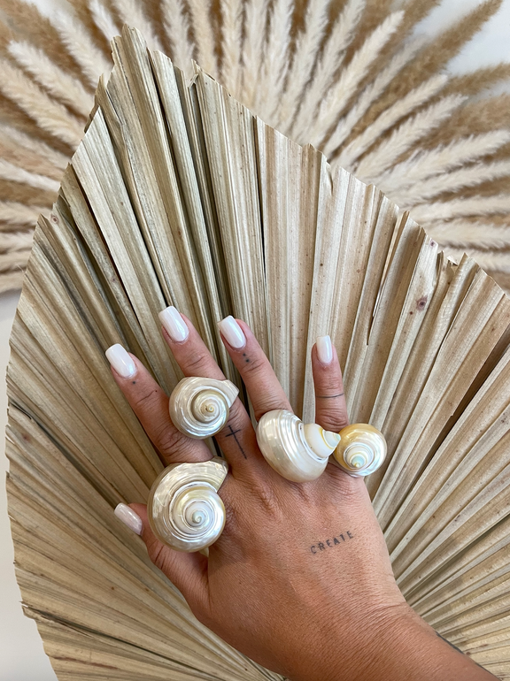 The Ocean Life Shell Statement Ring – Jay Nicole Designs